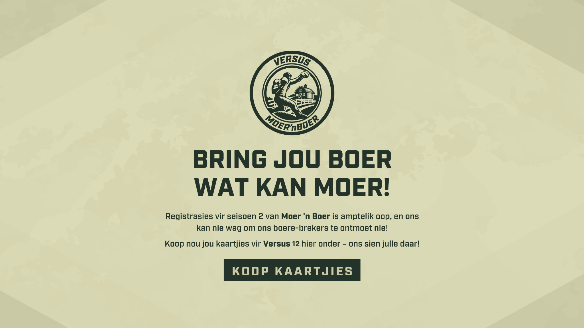 Moer 'n Boer - Dis Koestyd